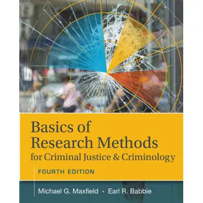 Basics of Research Methods for Criminal Justice & Criminology ...